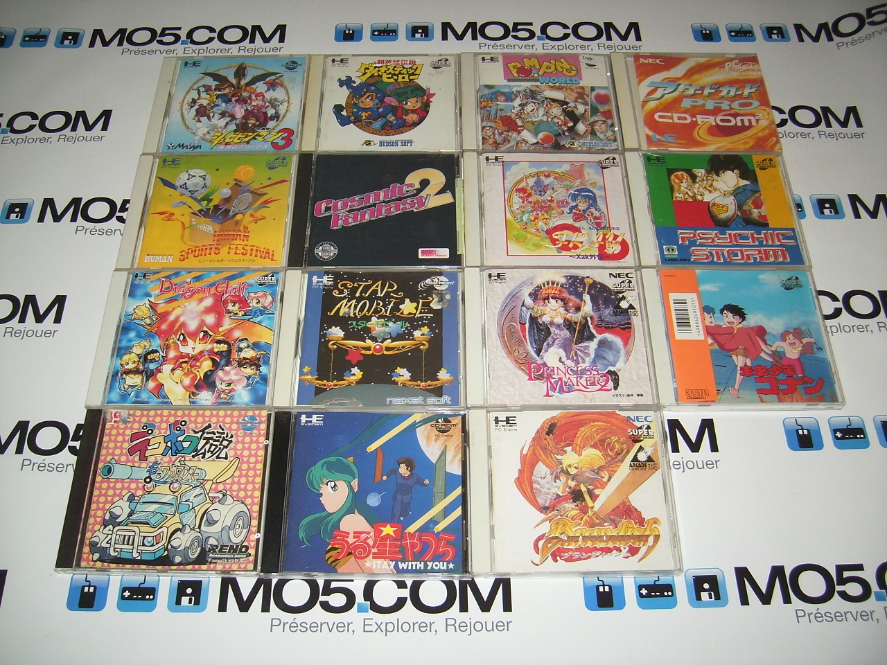 Don : PC Engine et 32 jeux – Le Mag de MO5.COM